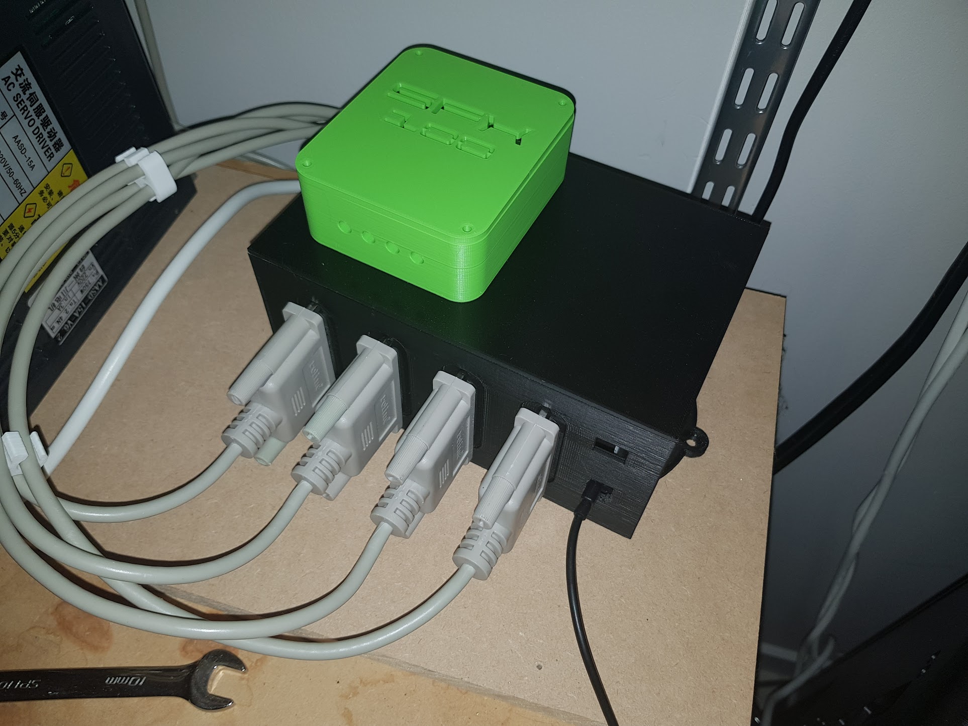 Build Process – Controller wiring – SimFeedback – SFX-100